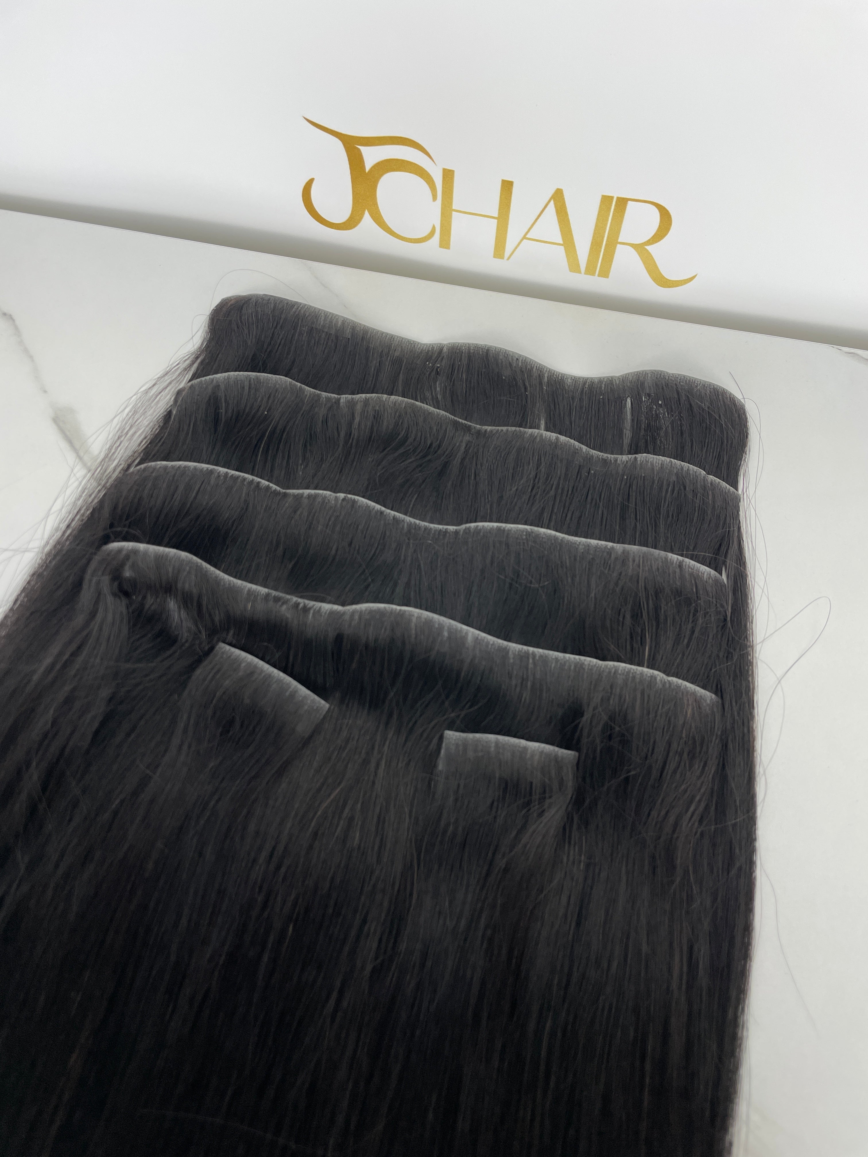 Invisible Seamless clip in extensions – JC Raw Virgin Hair